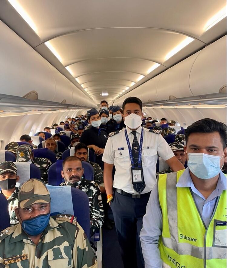 Air India Flight from Alaska Chartered by Indian Army After Military ...