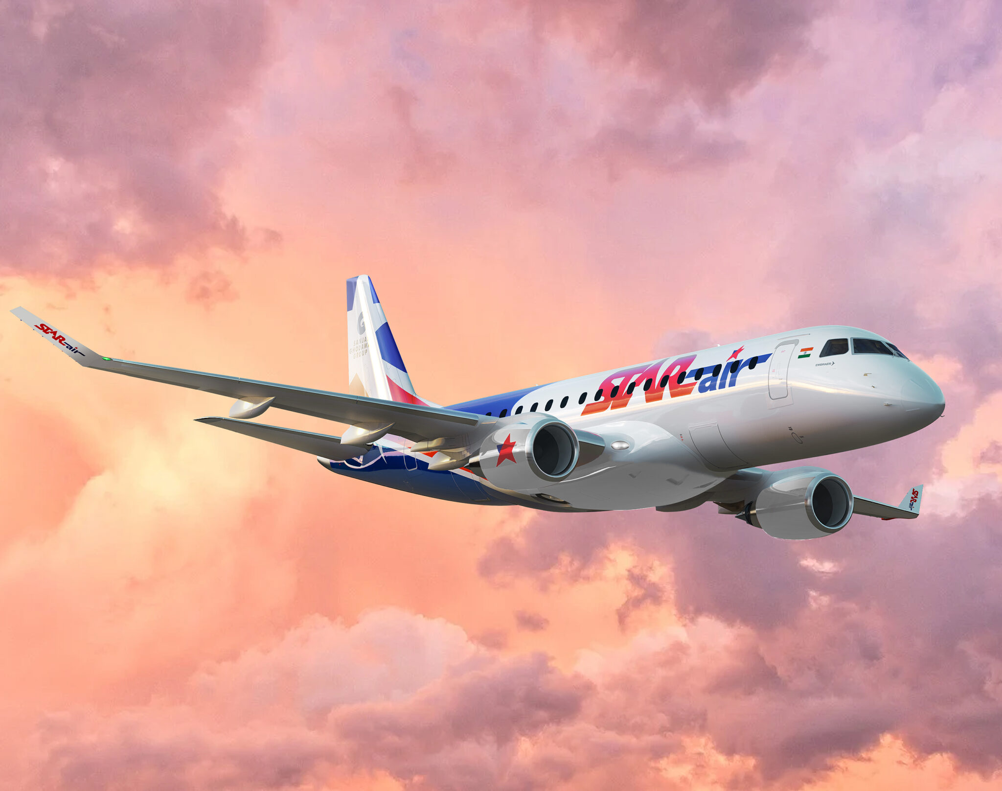 Star Air Concluded India's First Indigenous level-3 Training on Embraer ...