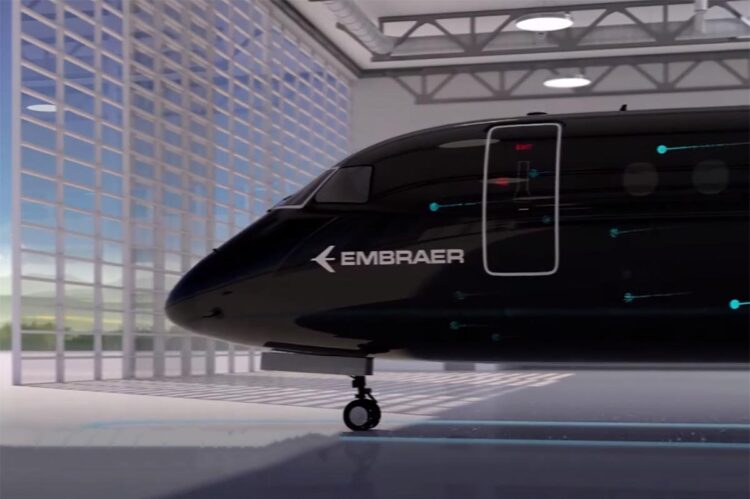 Embraer publishes the first video of the new Turboprop in development ...