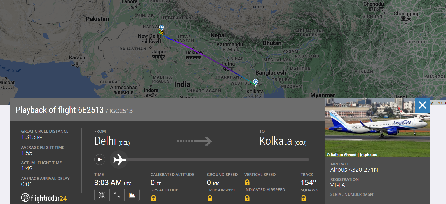 IndiGo Airlines Delhi to Kolkata flight got false cargo smoke warning ...