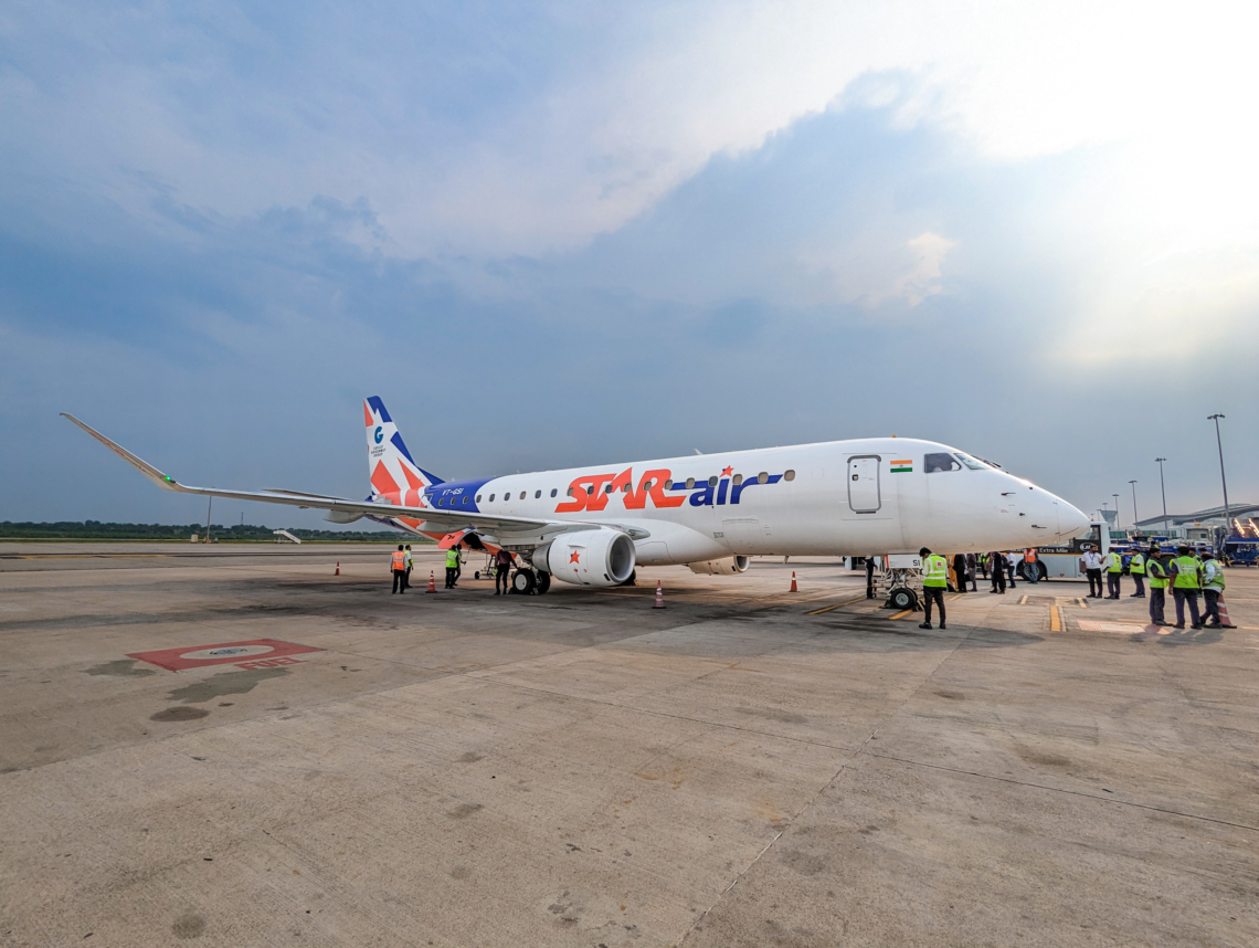 Star Air Conducts the First Proving Flight with DGCA for New Embraer ...
