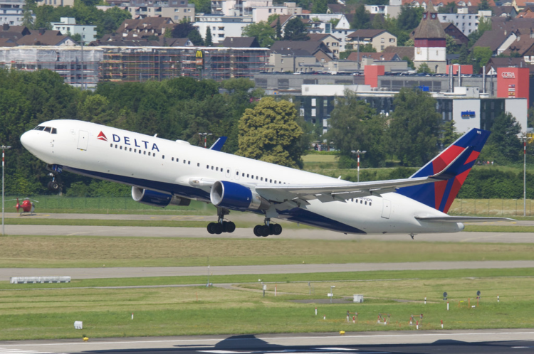 Delta Air Lines Stockholm to New York Flight Encountered Bird Strike ...