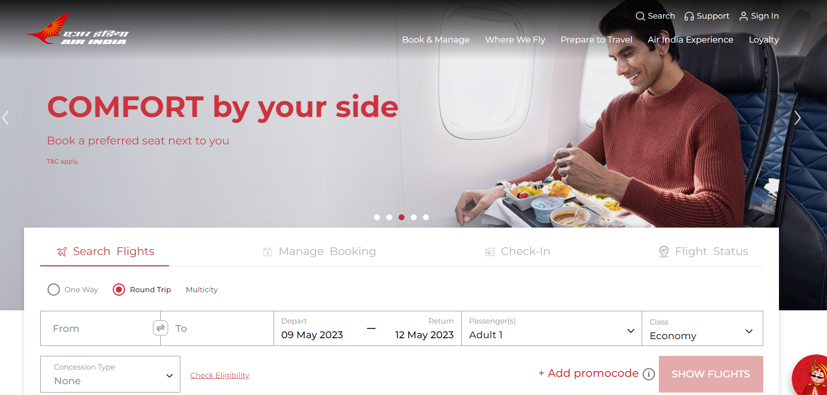 Air India Launches the Brand New Website | Here's Everything You Need ...