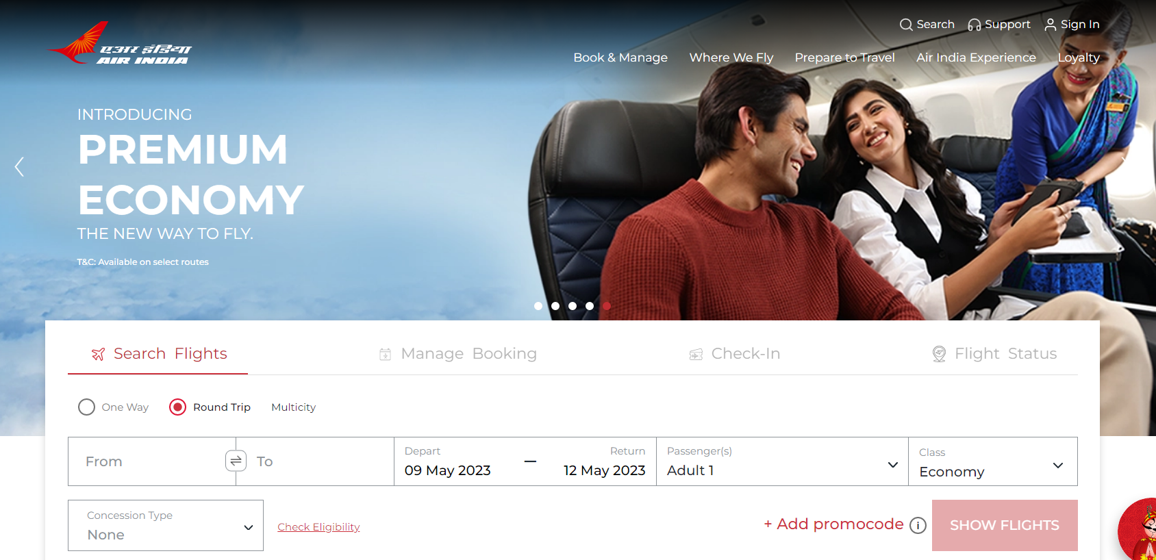 Air India Launches the Brand New Website | Here's Everything You Need ...