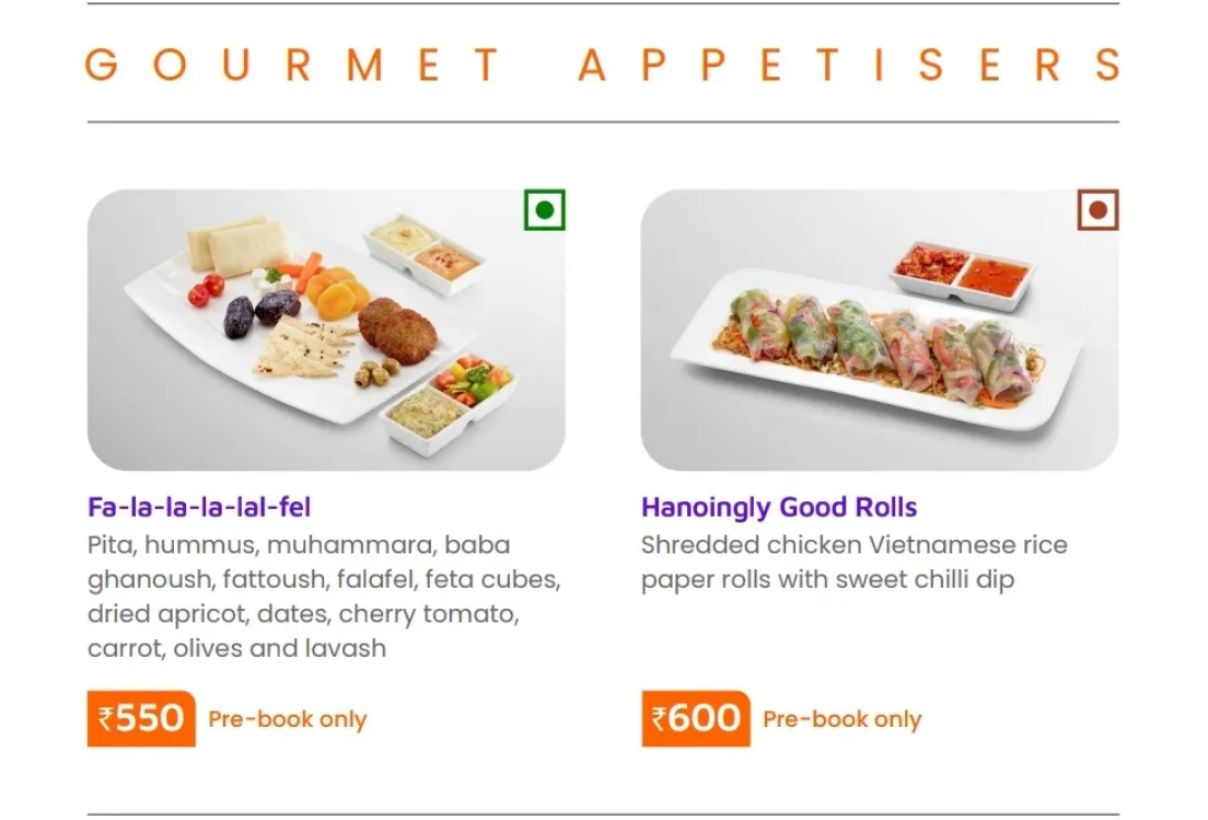 Akasa Air Unveils New Inflight Menu for its Passengers with 60 Meals ...