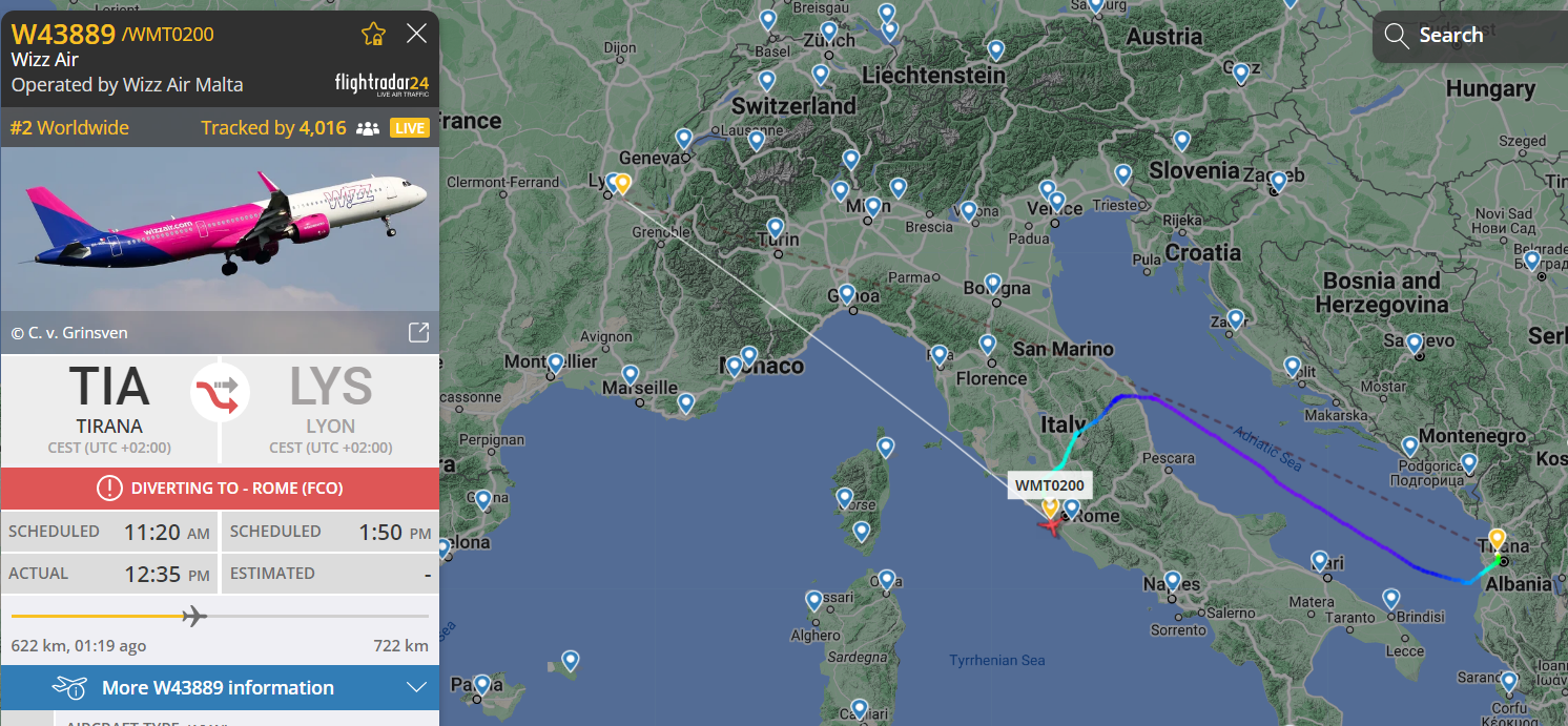 Wizz Air New Airbus A321neo Declares Emergency | Exclusive - Aviation A2Z