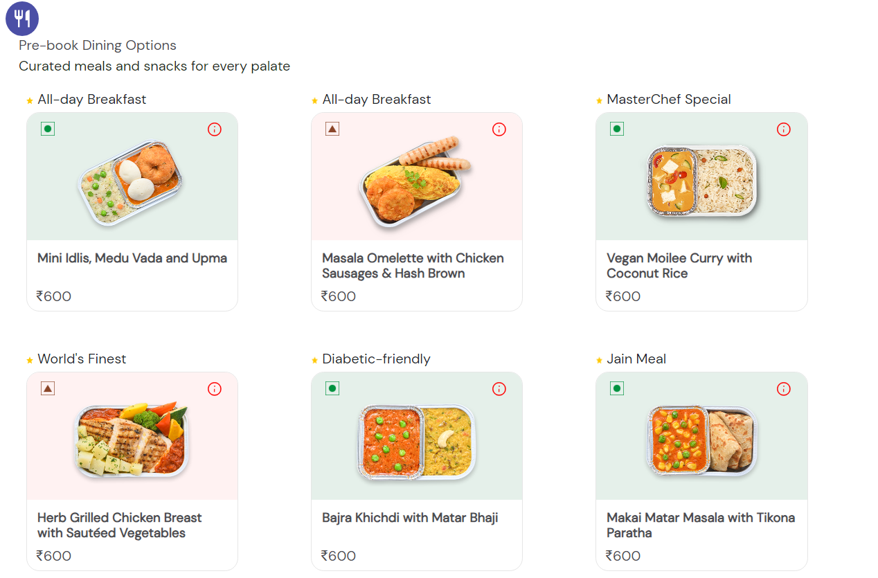 Air India Express Introduces New Gourmair, the Unique In-flight Menu ...