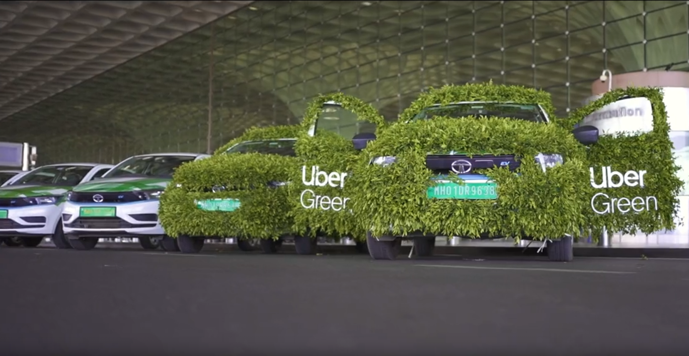 Uber Go Green with New Electric Cabs For the First Time at Mumbai Int'l ...
