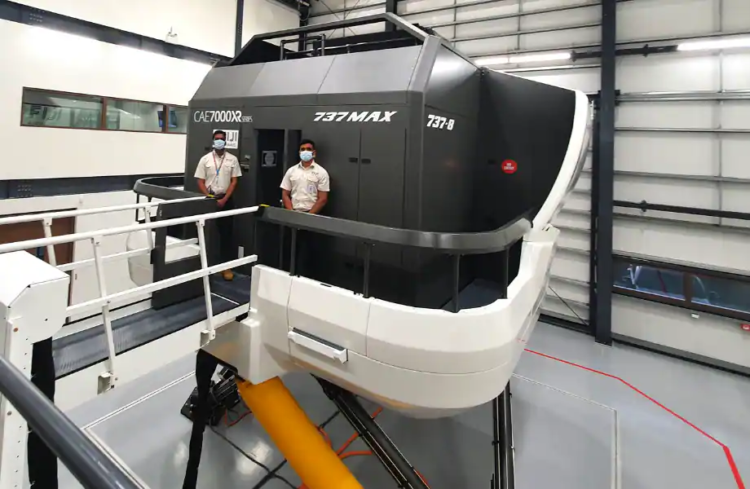 Pan Am New Boeing 737 MAX Simulator is Ready for the Training ...