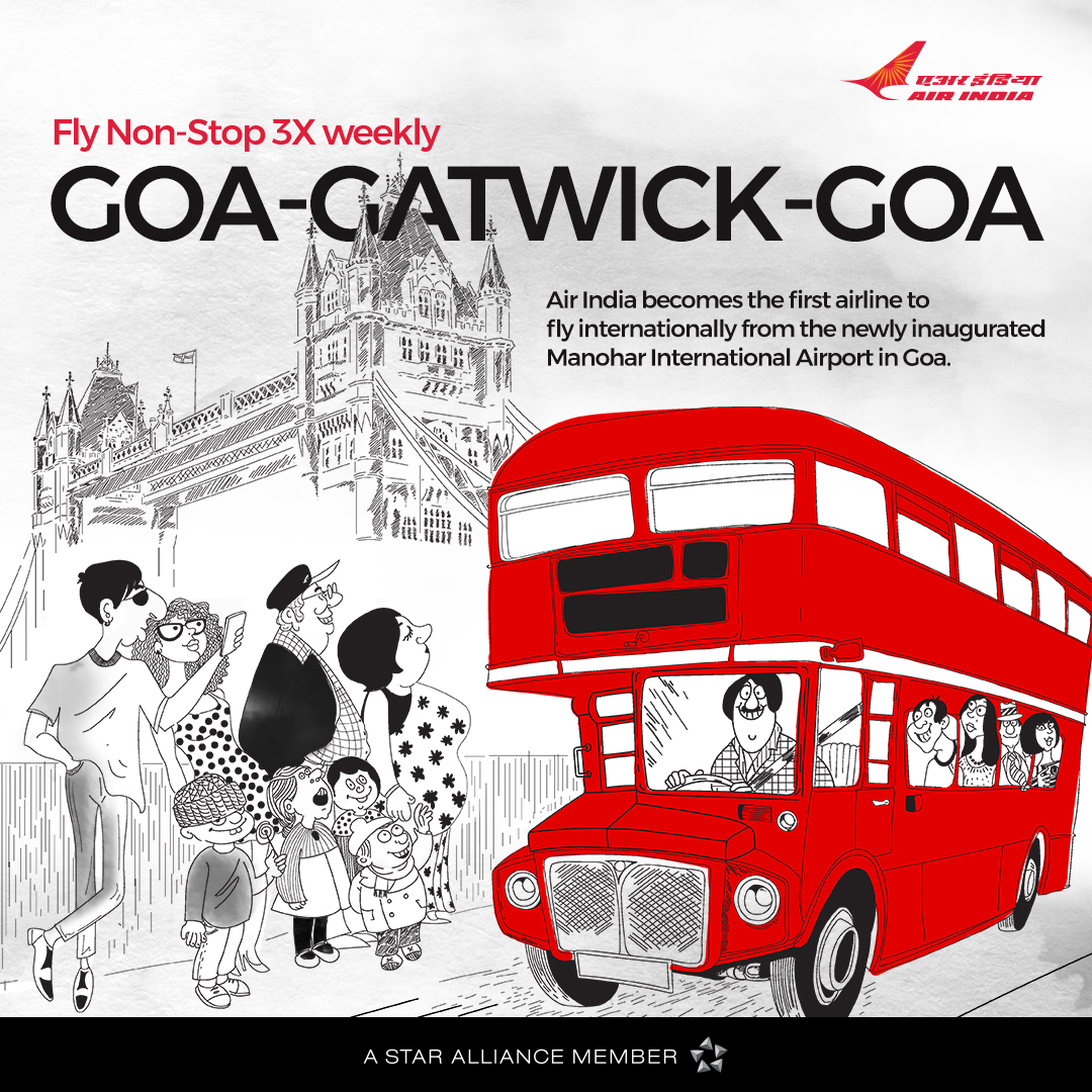 Air India to Start First International Flight from New Goa Mopa Airport ...