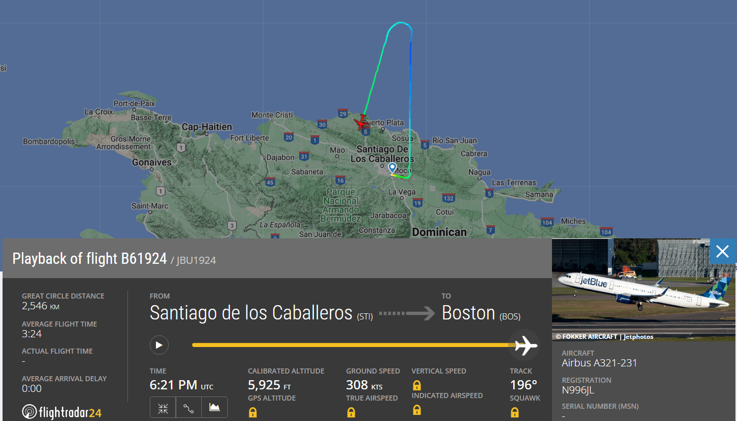 JetBlue A321 Flight to Boston Makes an Emergency Landing | Exclusive ...