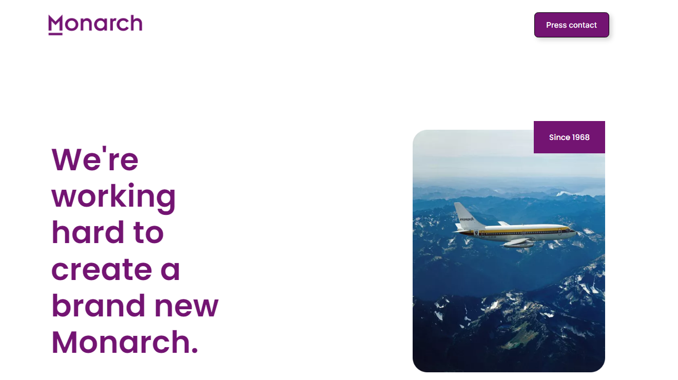 Monarch Airlines Launches the New Logo and Livery - Aviation A2Z