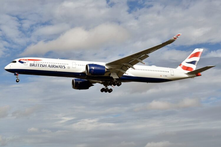 British Airways Deploys A350-1000 on London-Bengaluru Route Again ...