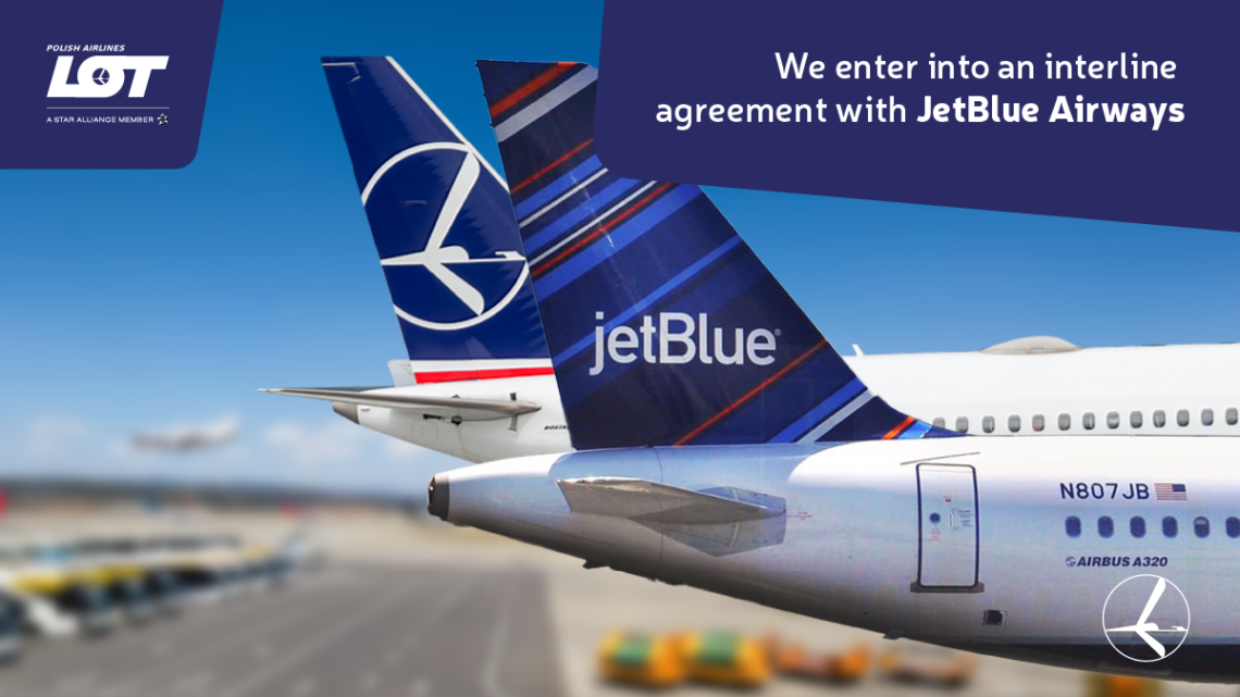 JetBlue and LOT Form New Codeshare After Cancelling with United ...
