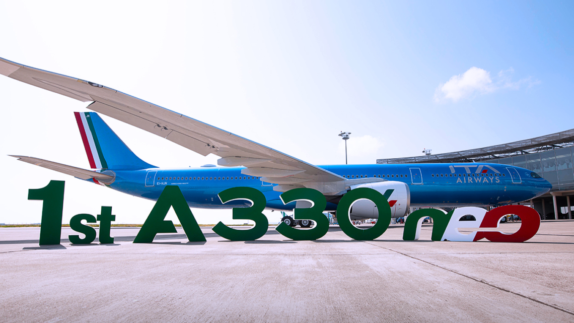 ITA Airways Adds 4 New Airbus Planes in Just A Week - Aviation A2Z