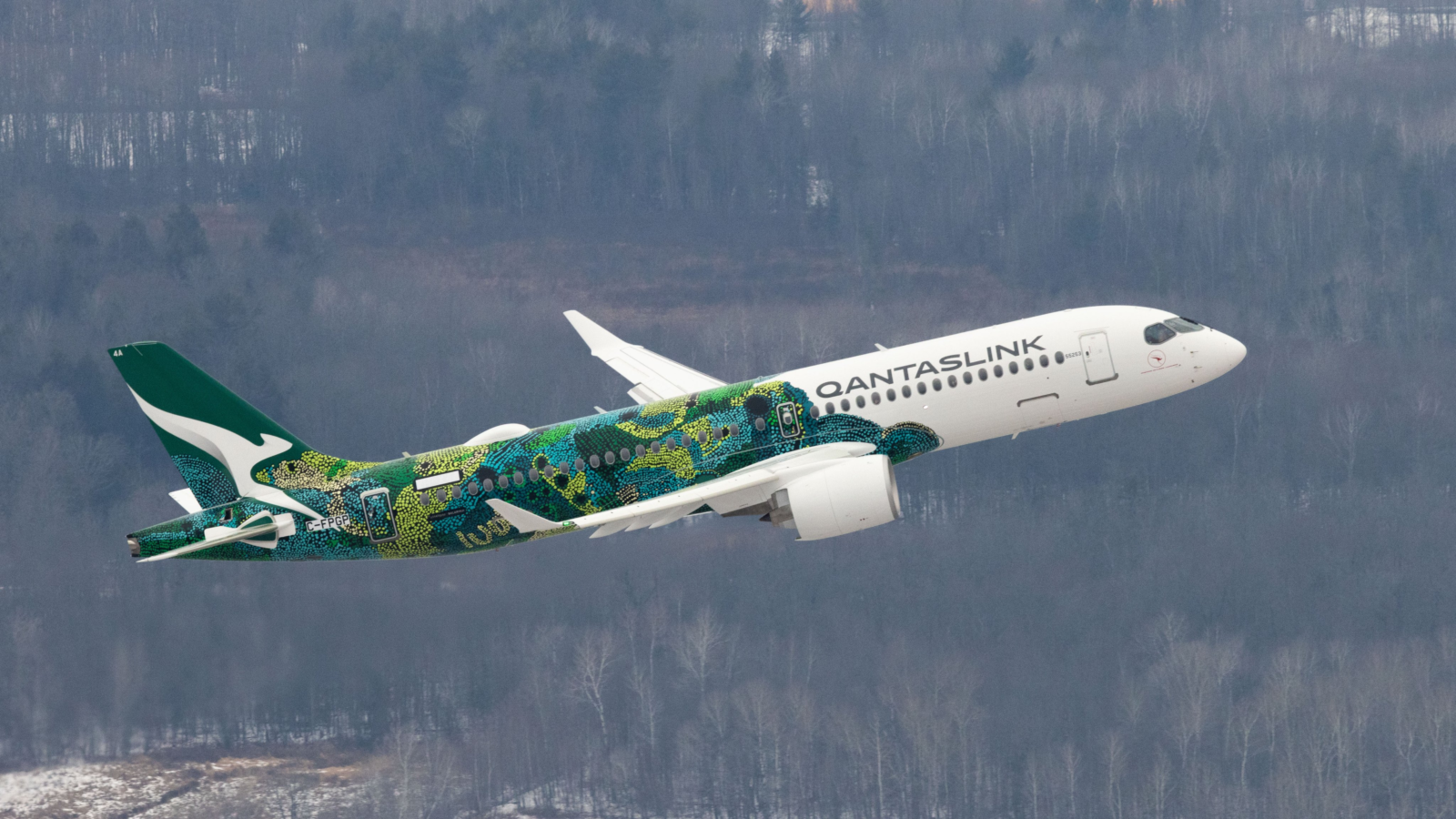 Qantas First and New Airbus A220 Makes Maiden Flight in Canada ...