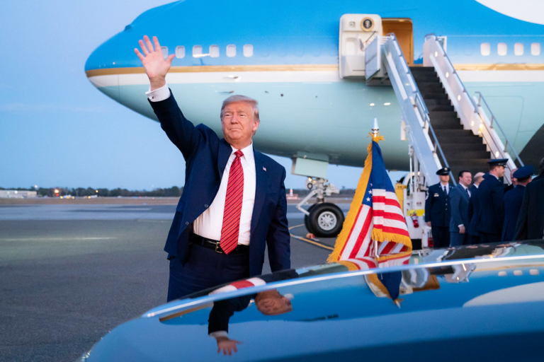 Nvidia CEO Boards Air Force One During Trump’s China Trip - Aviation A2Z
