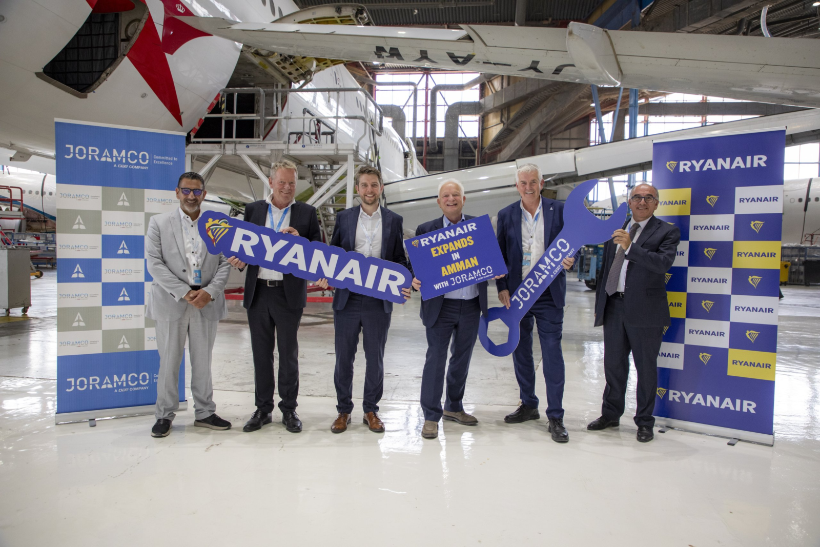 Ryanair and Joramco Extend Partnership for 10 New Maintenance Lines ...