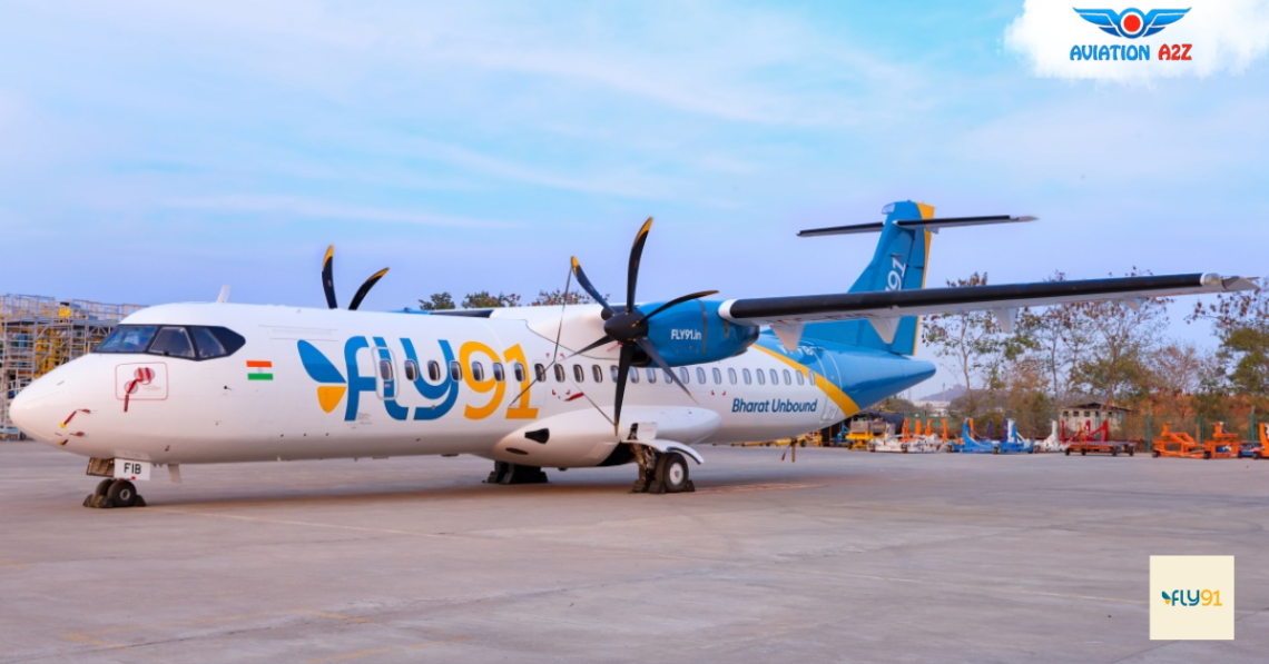 FLY91 Adds Two New Flights to Solapur from Mumbai and Goa - Aviation A2Z