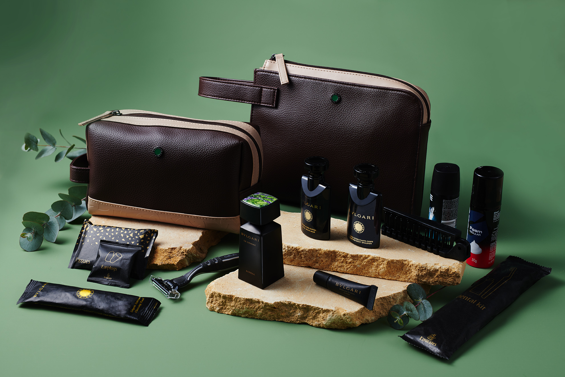 Emirates New Bulgari Amenity Kits for First and Business-Class ...