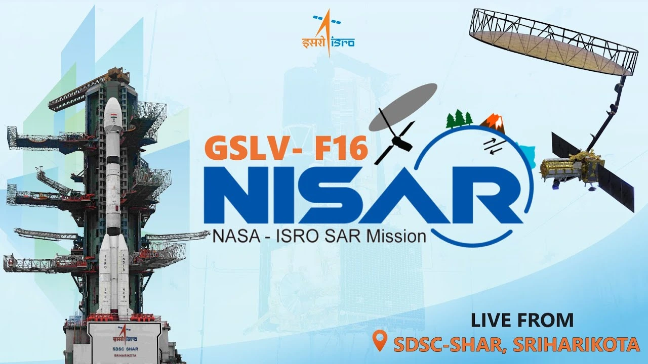 NASA-ISRO Launches $1.5Bn, NISAR, Most Expensive Satellite in the World ...