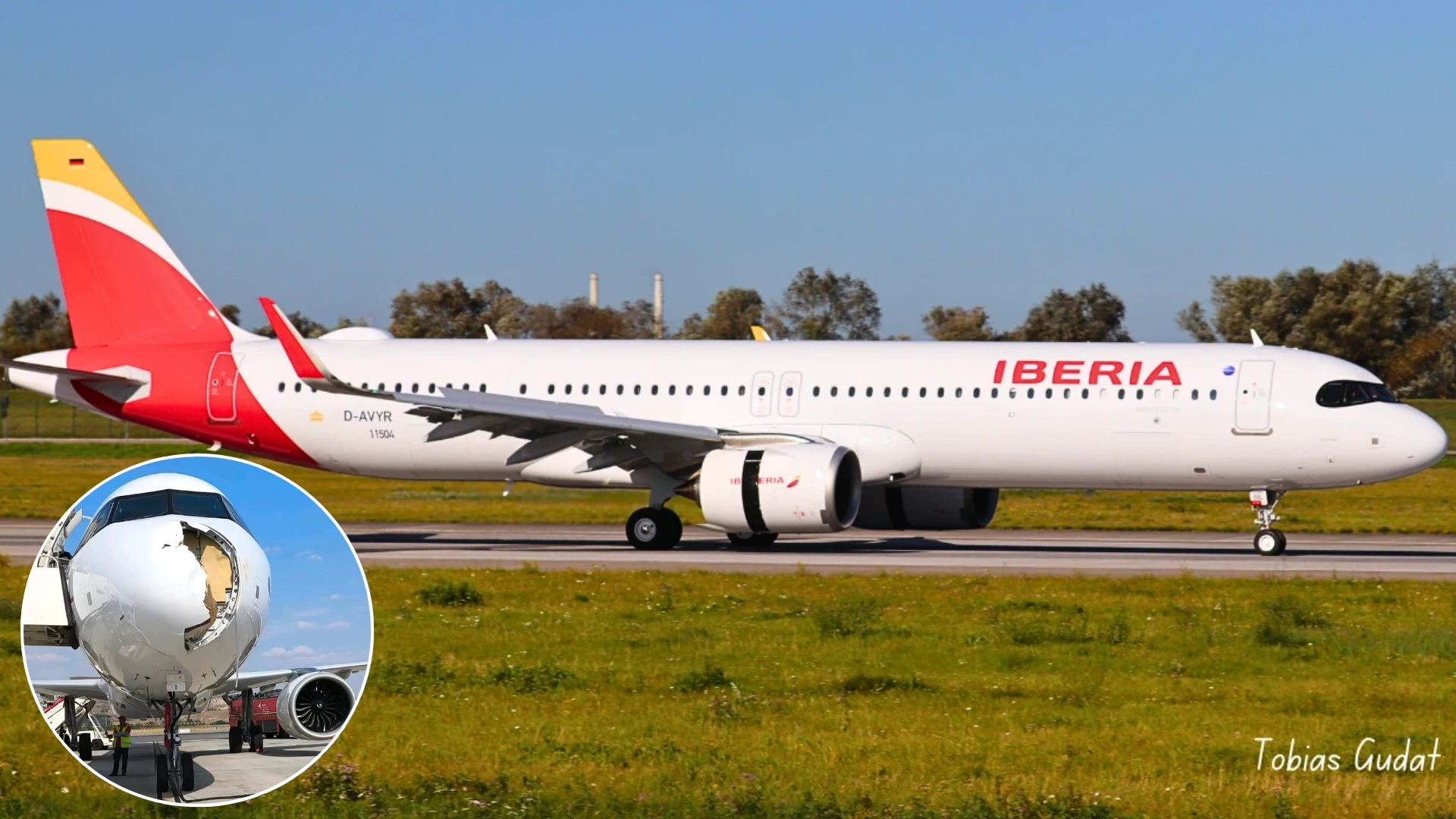Iberia New A321XLR Suffers Damage After Bird Strike, Makes U-Turn to ...
