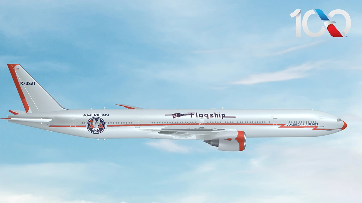 American Airlines Eyes New 100th Anniversary Livery on This Aircraft ...