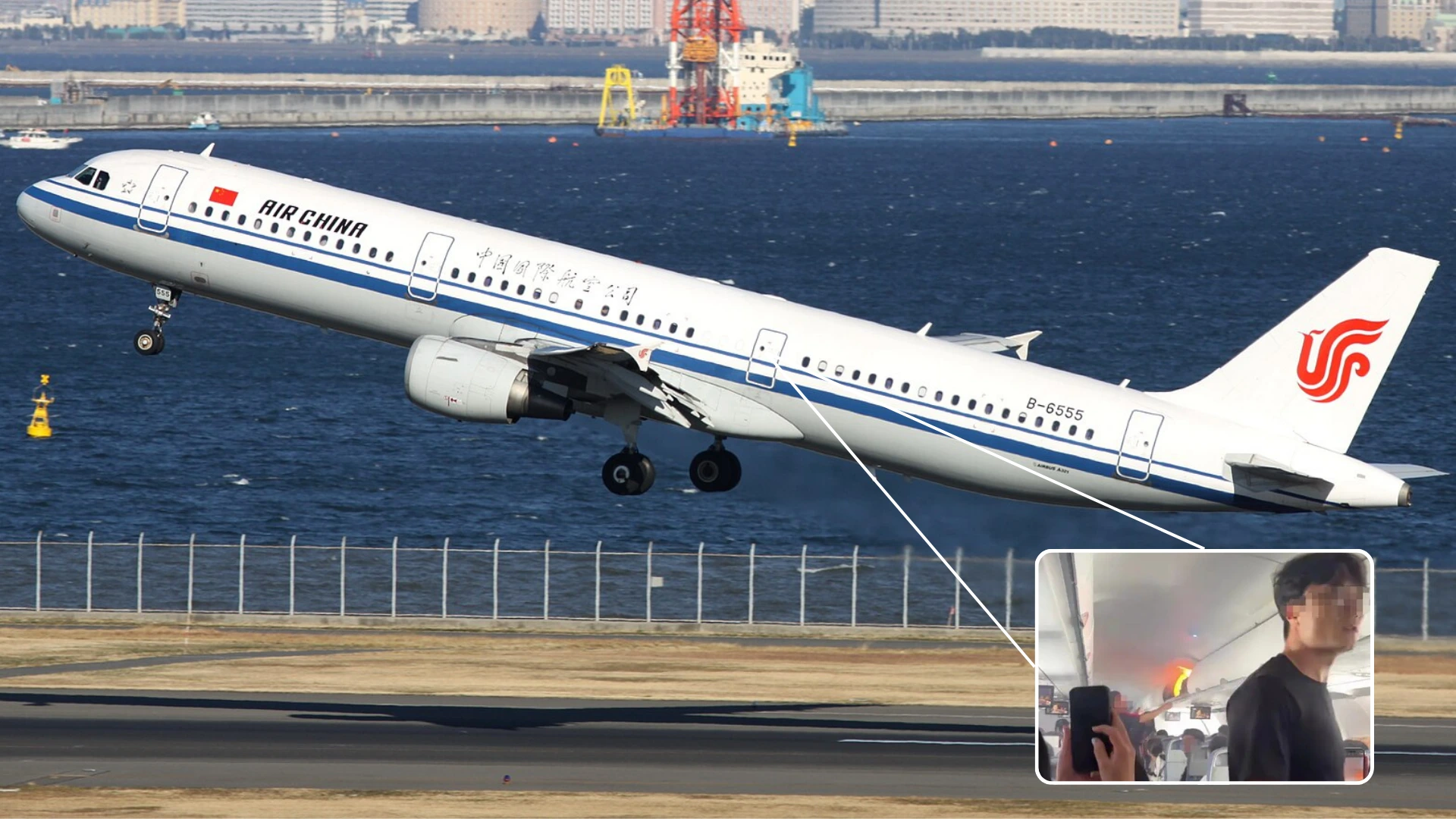Air China Flight Diverted to Shanghai After Battery Fire in Cabin ...