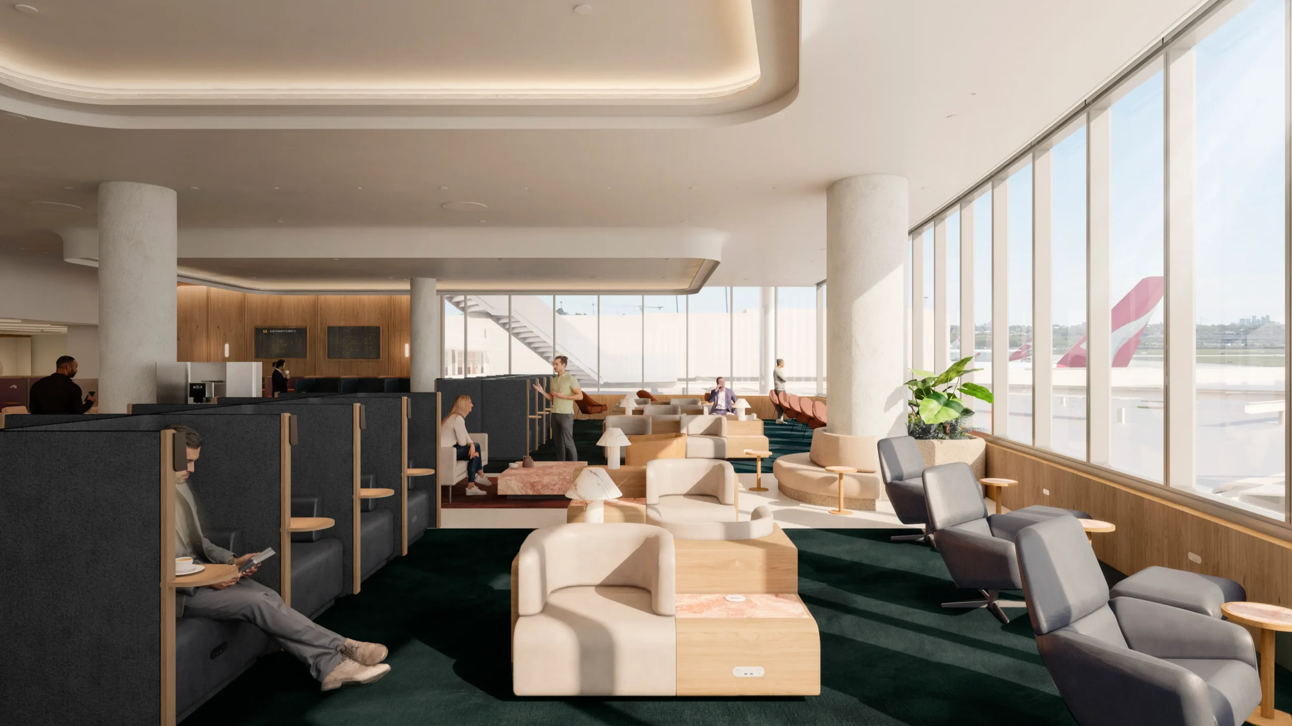 Qantas to Open Redesigned Lounge at its New Home Country - Aviation A2Z