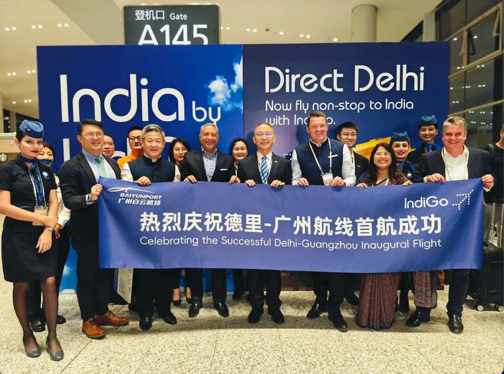 IndiGo Inaugurates New Flights to City with Largest Religious Structure ...
