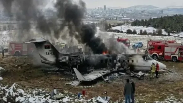 Libya’s Army Chief Killed in Falcon 50 Plane Crash in Turkey - Aviation A2Z
