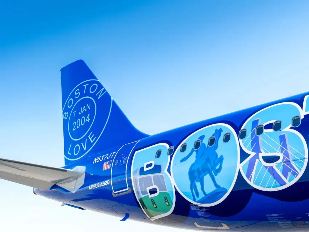 JetBlue Reveals New Livery Honoring 20 Years of Boston Flights ...