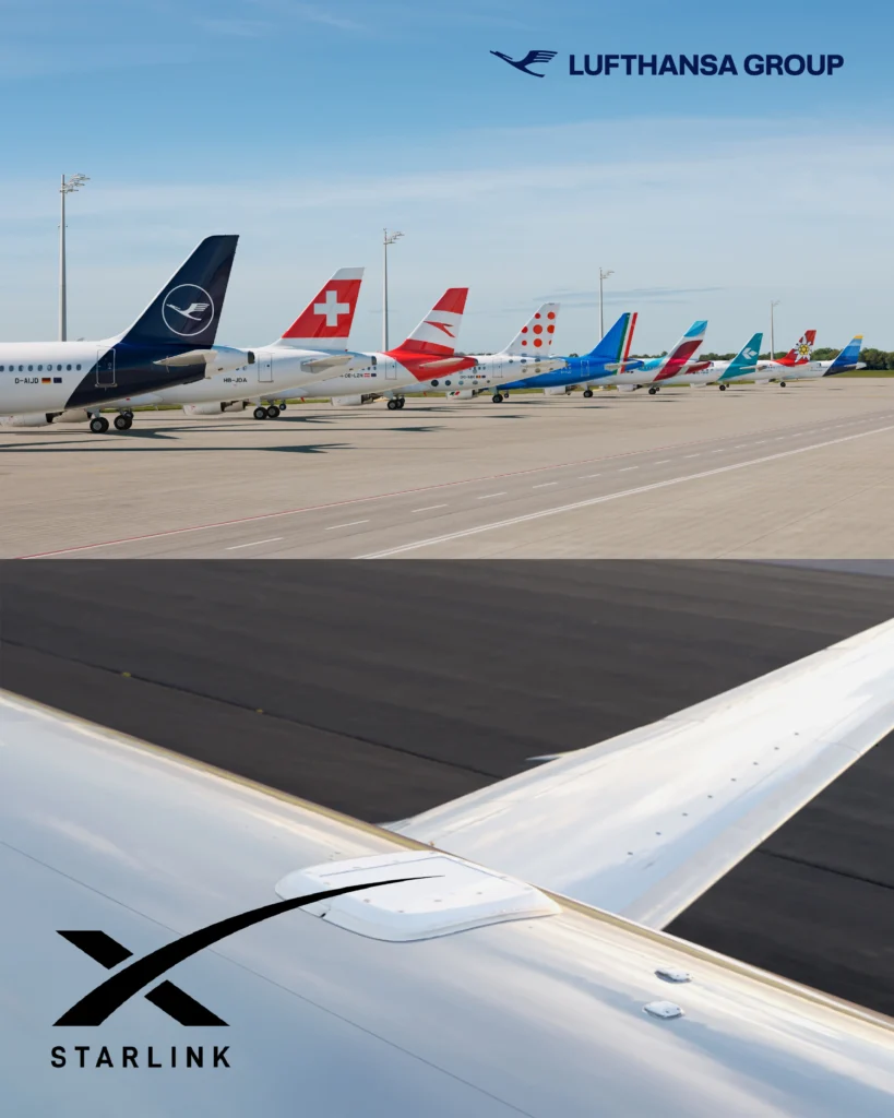Lufthansa to Install New Starlink Wi-Fi on Over 850 Aircraft - Aviation A2Z