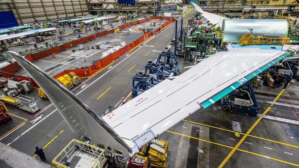 Boeing Assembling First 777-8, Most Fuel Efficient Freighter in the ...